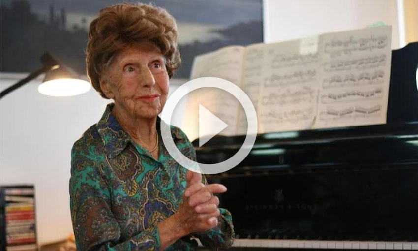 Colette Maze-Meet France's 106 year old pianist