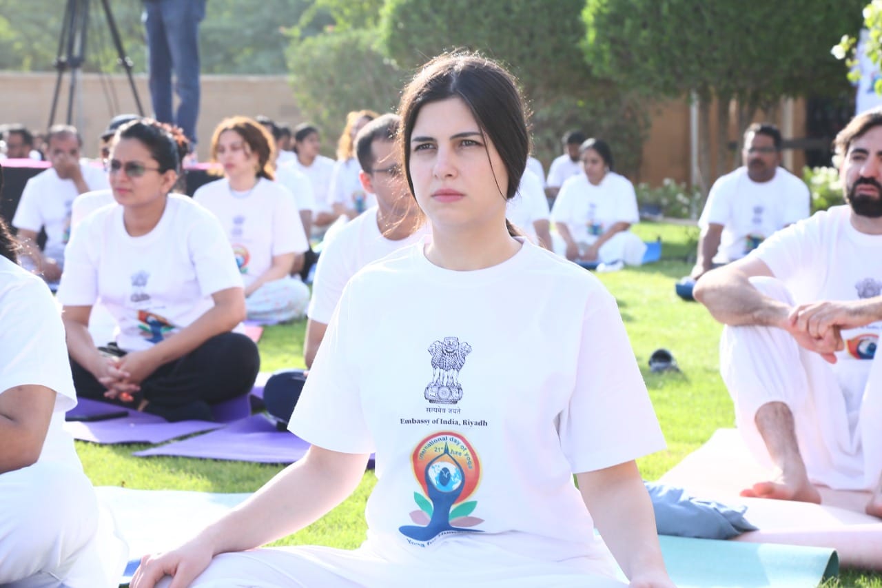 Saudi Arabia celebrates International Day of Yoga as part of Guardian ...