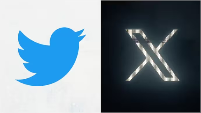 Twitter replaces blue bird with 'X' logo on web