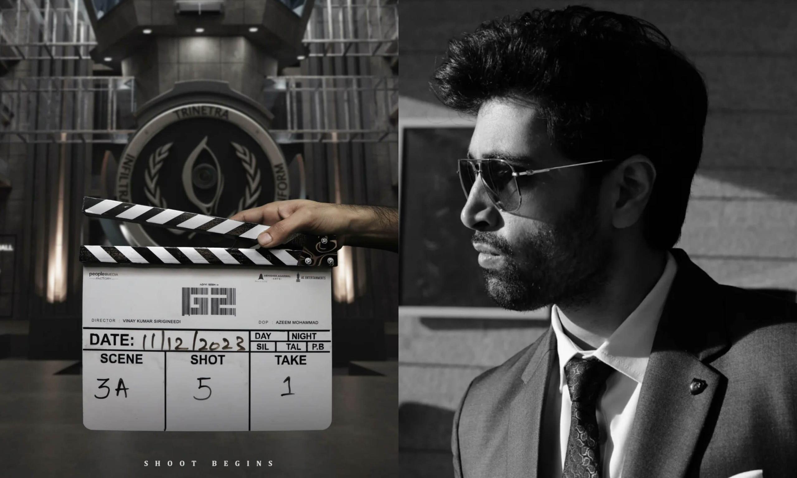 Adivi Sesh's 'Goodachari 2' starts filming in Hyderabad