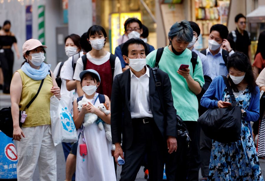 A bacterial infection surges in Japan causing death in 48 hrs