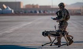 US Army tests AI-enhanced armed robot dogs in Middle East counter-drone ...