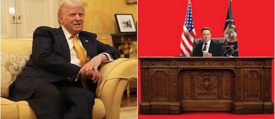 Trump mocks Time Magazine as cover puts Musk behind president's desk