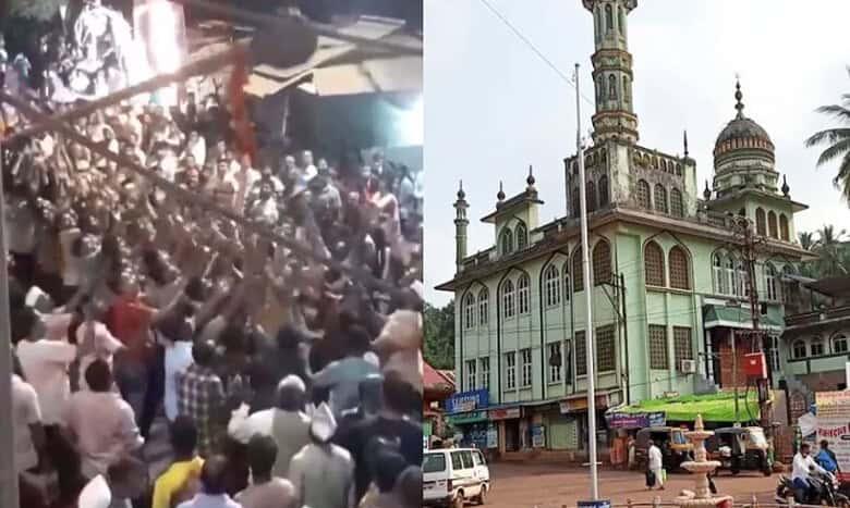 Video shows Hindutva fringe mob trying to forcefully enter Ratnagiri mosque