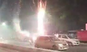 Viral video shows fireworks being set off from moving cars in London during Diwali